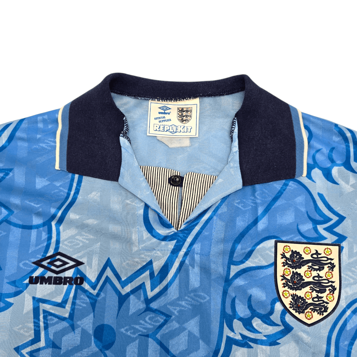 1992/93 England Third Football Shirt (L) Umbro – Football Finery 1992/93 England Third Football Shirt (L) Umbro – Football Finery
