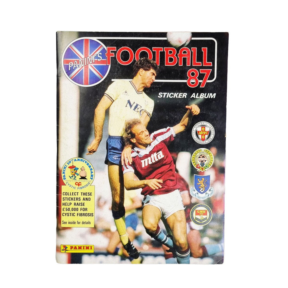 Panini 1987 Sticker Album - English & Scottish League – Football Finery