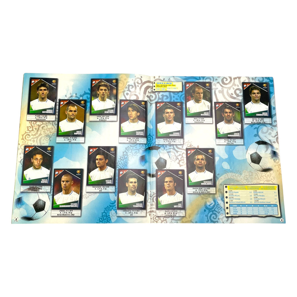 Panini Official Euro 2004 Sticker Album (Complete) – Football Finery