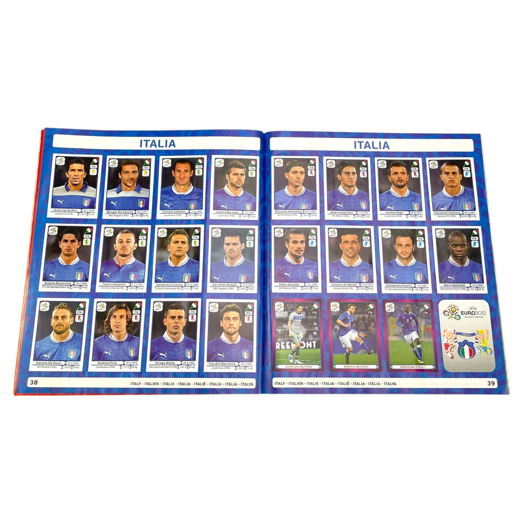 Panini Official Euro 2012 Sticker Album (Complete) – Football Finery