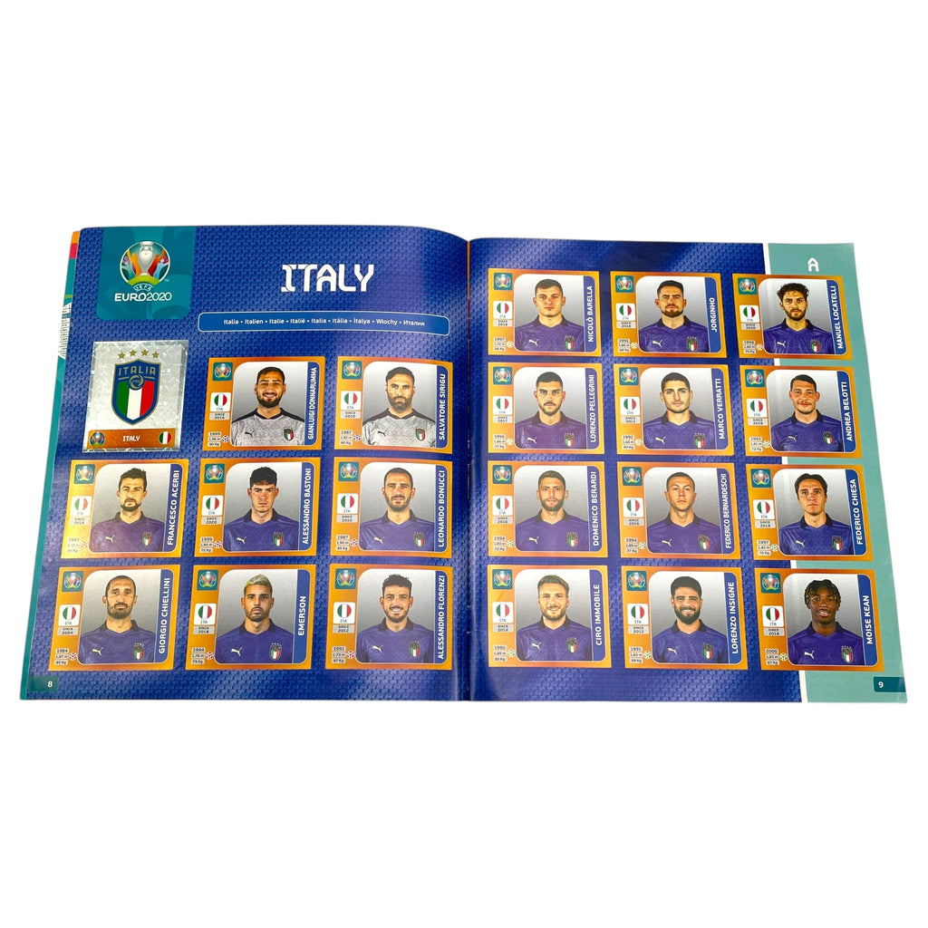 Panini Official Euro 2020 Sticker Album (Complete) – Football Finery