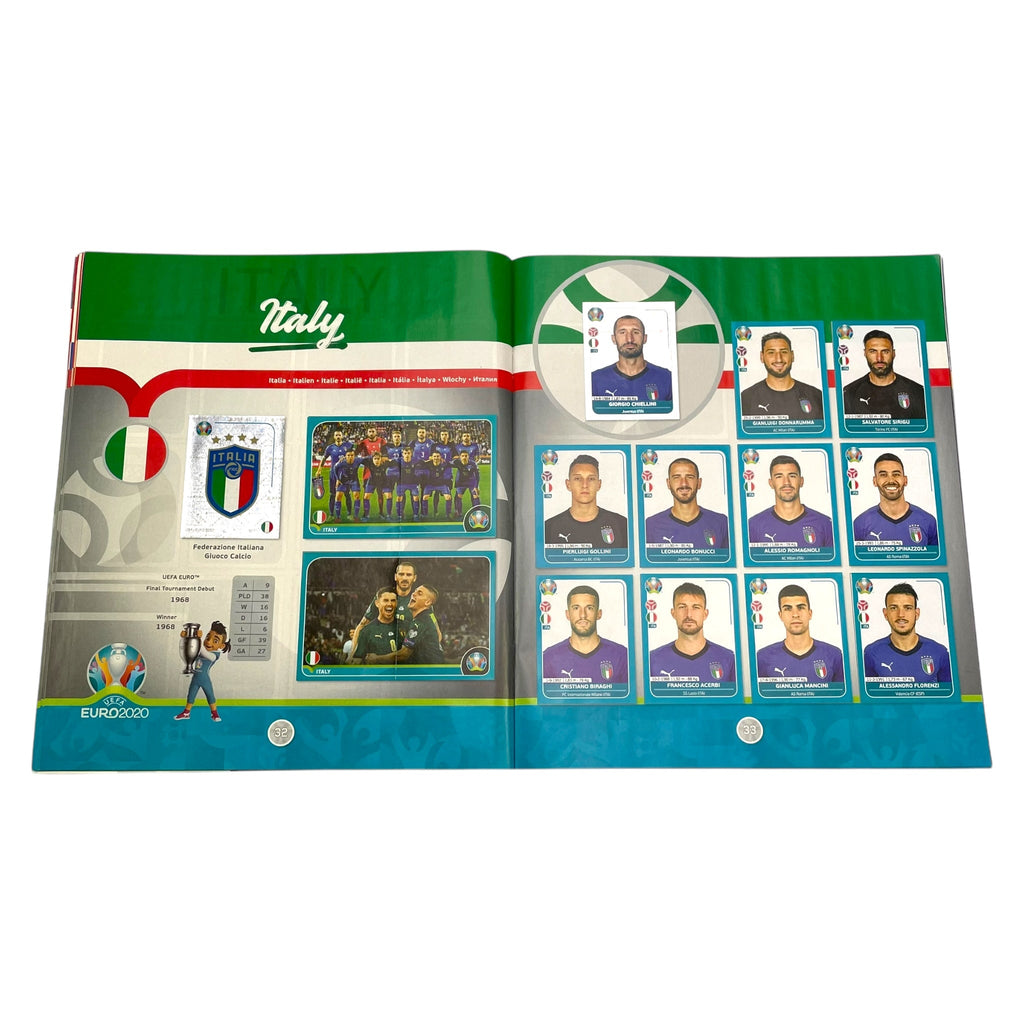 Panini Official Euro 2020 Sticker Album (Preview Edition) (Complete ...