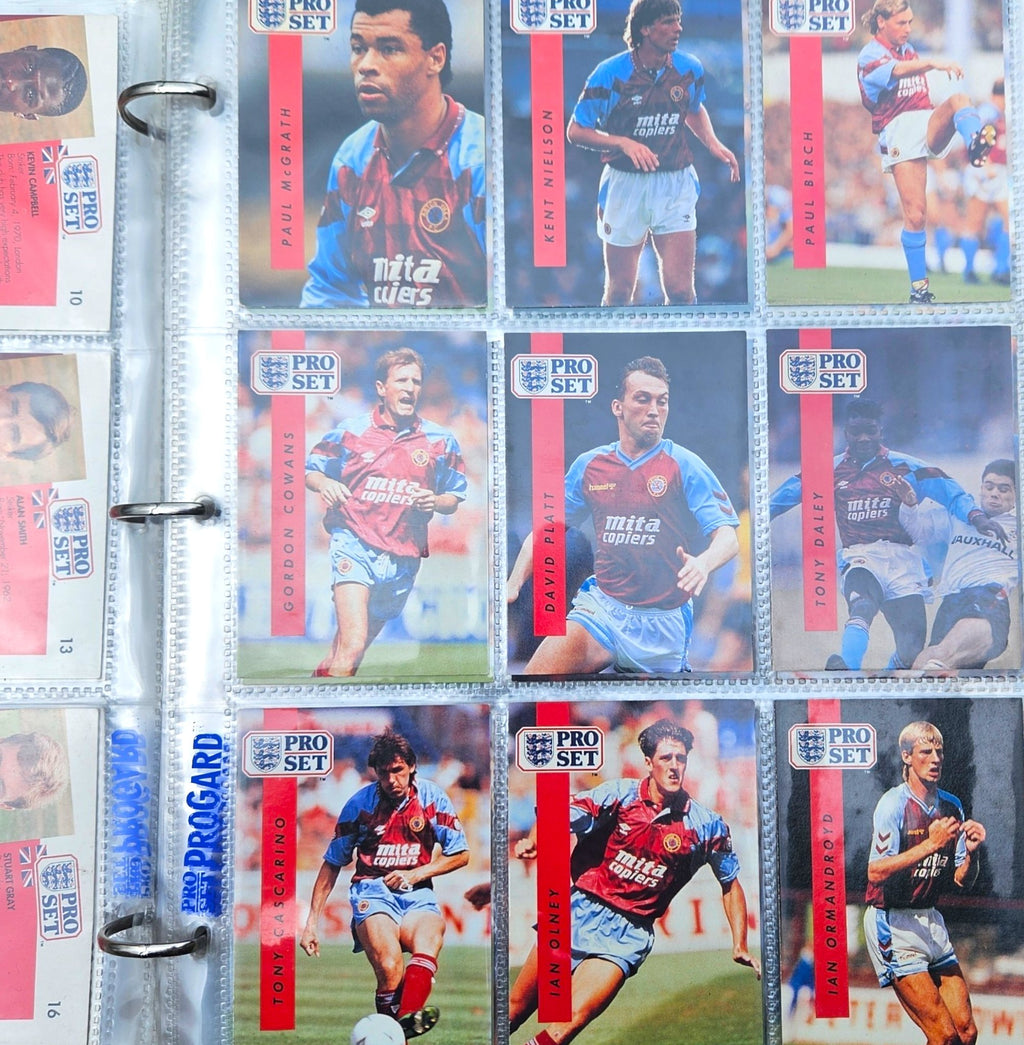 Pro Set 1990-91 English Football Card Collection Complete – Football Finery