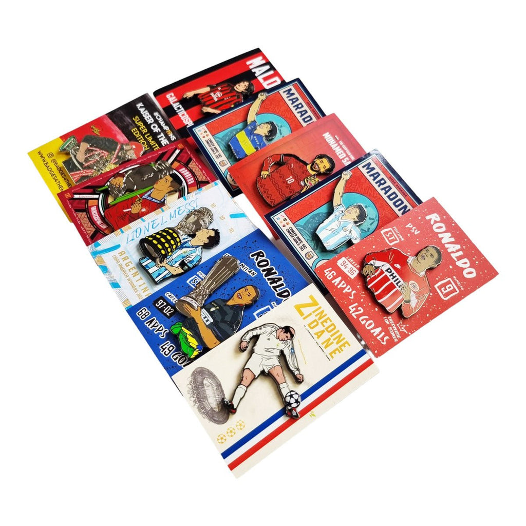 Ronaldo R9 - PSV Football Icon Pin Badge – Football Finery