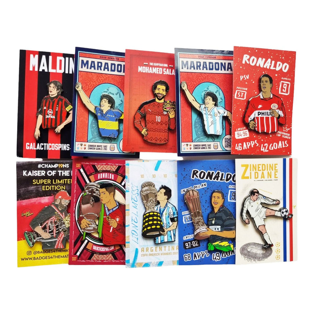 Ronaldo R9 PSV Football Icon Pin Badge – Football Finery