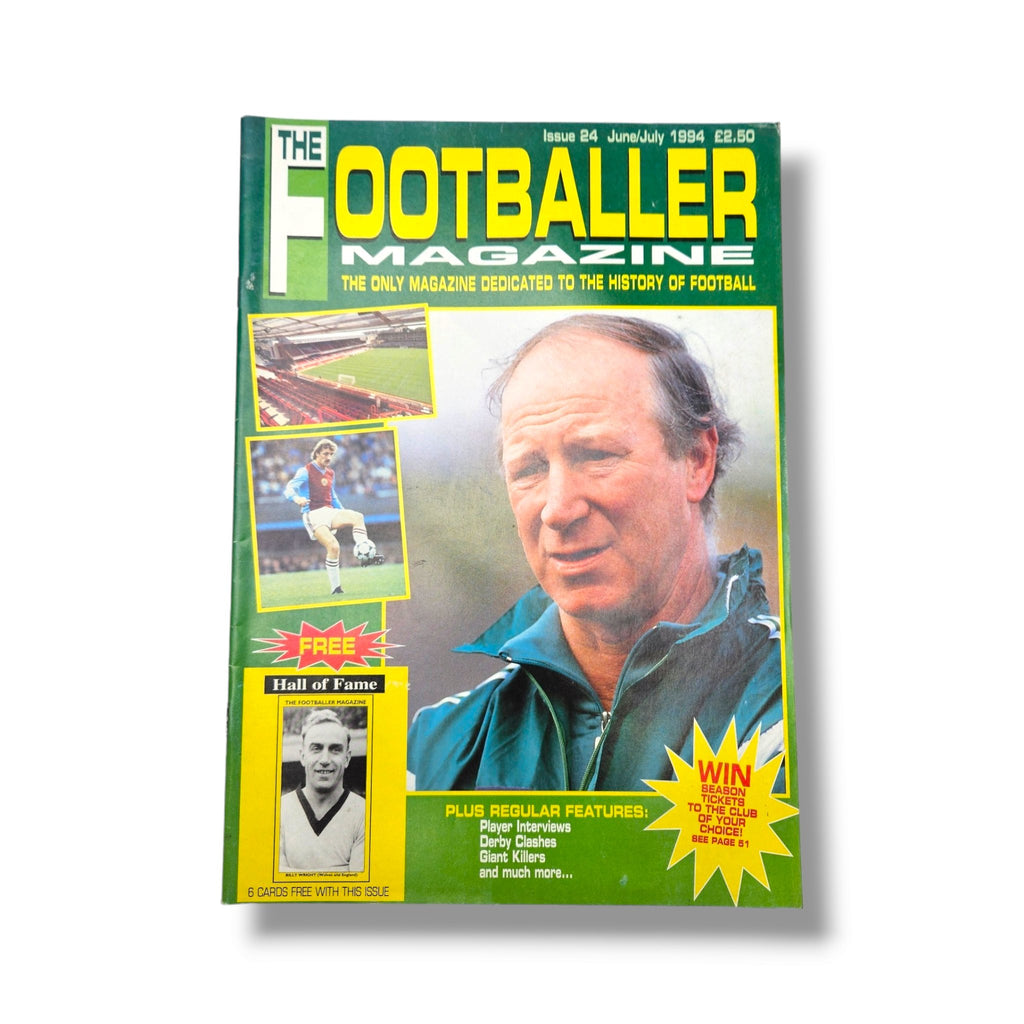 The Footballer Magazine 1994 95 Bundle 5 Issues – Football Finery